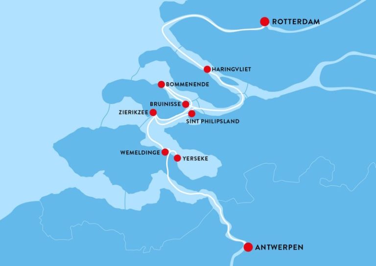 Ferry van Rotterdam naar Antwerpen. | Wereldreizigersclub